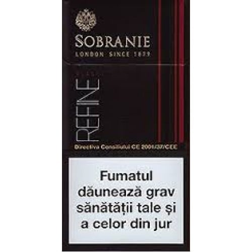 Sobranie Refine Black | Market Gradimex