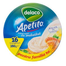 Delaco triunghiuri smântână 140g | Market Gradimex