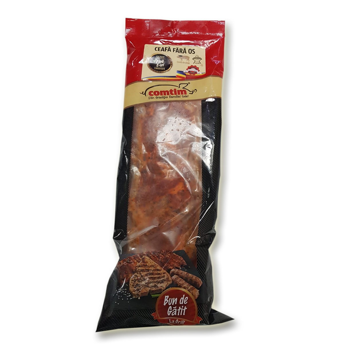 Ceafa porc marinata BBQ cca800g(16,20lei/kg) | Market Gradimex